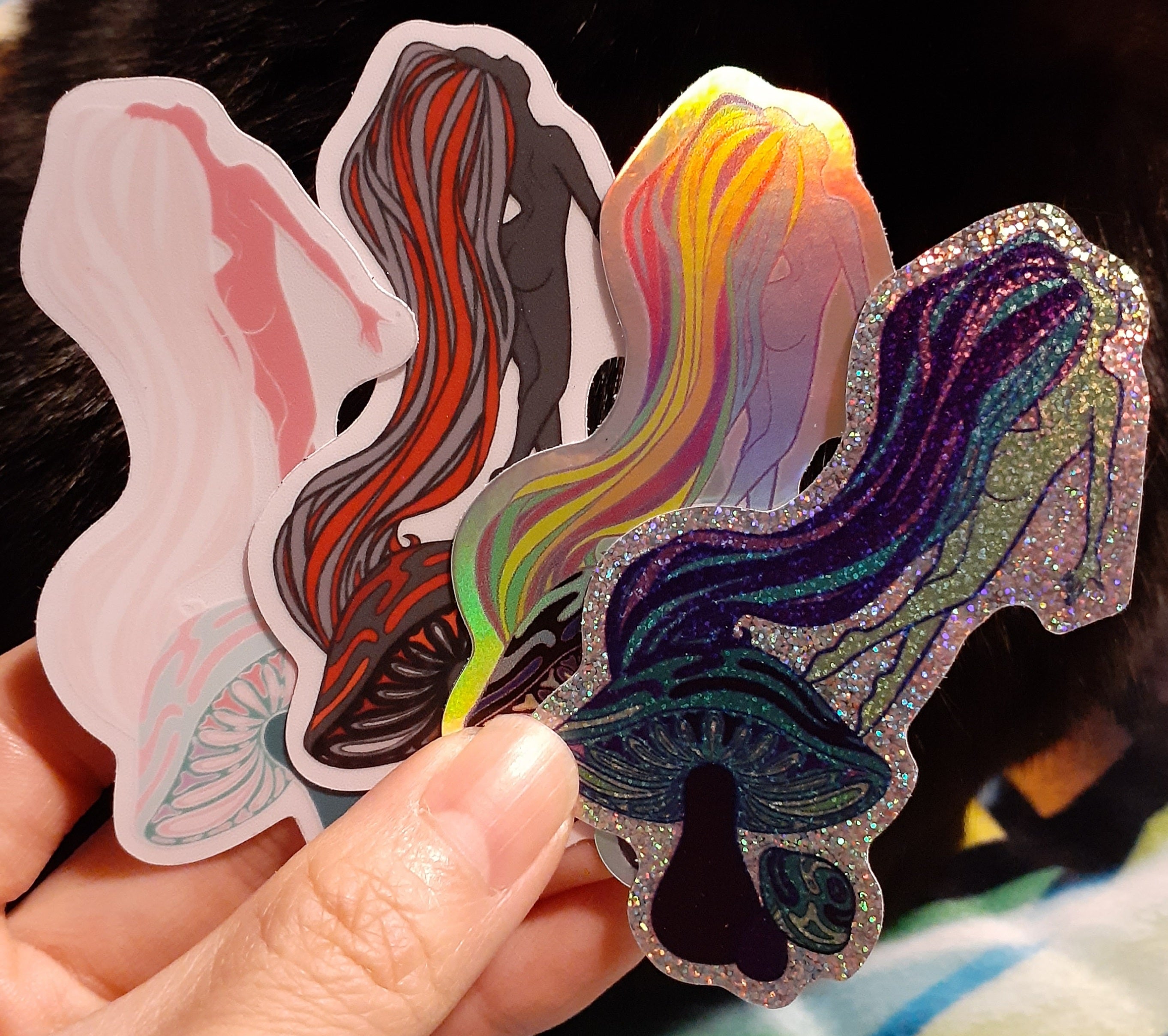 Nymph-Fae Sticker Pack – Alacrity Productions